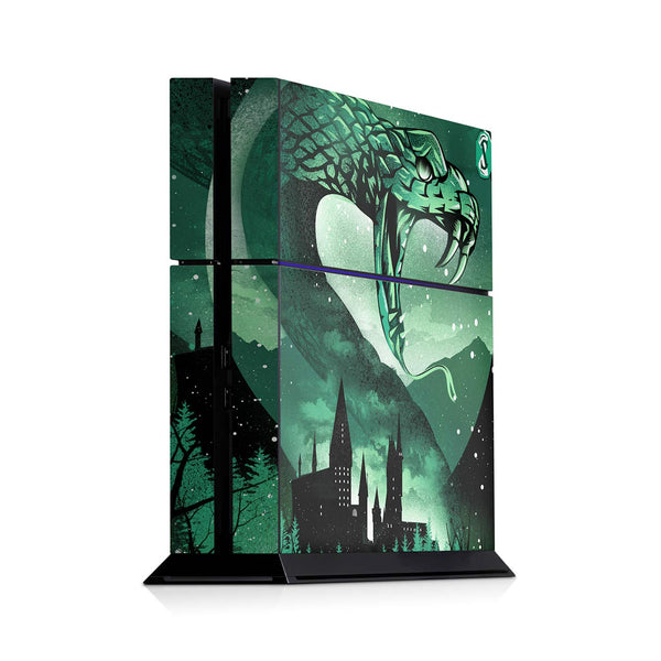 Slytherin - PS4 Console Skins, Wraps and Decals | Original Art - VGF Gamers