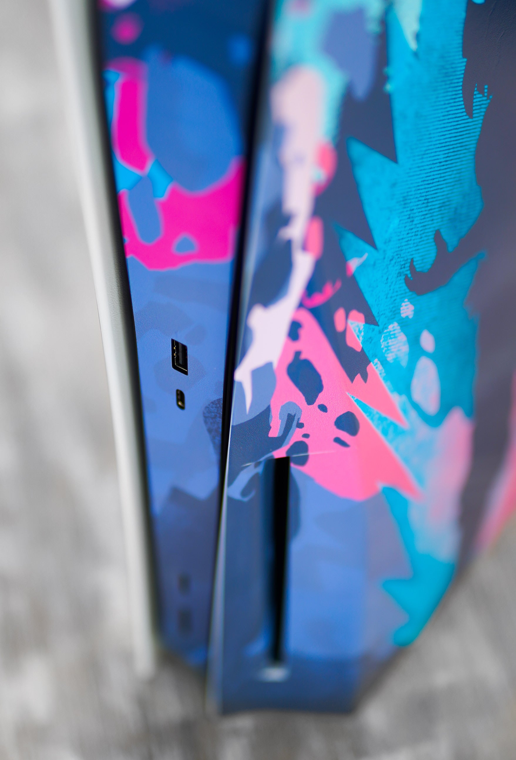 Paint Splatter - PS5 and PS5 Slim Skins | Covers and Wraps - VGF Gamers