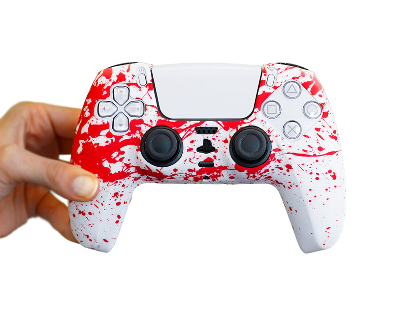 Blood Splatter ProFlex® PS5 silicone controller skin cover case - VGF ...