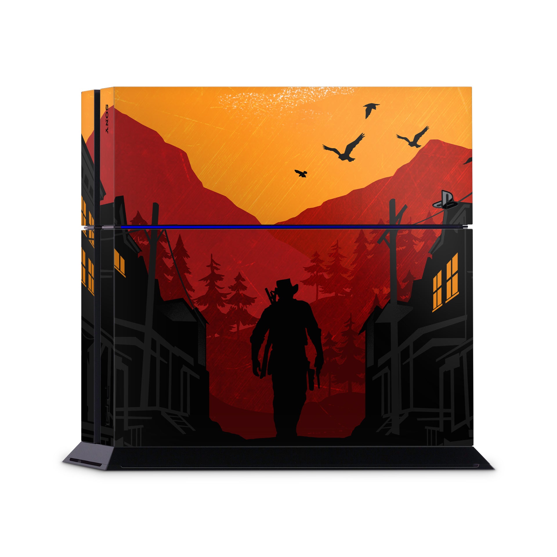 Pure Grit - PS4 Console Skin Sticker Inspired by Red Dead Redemption ...