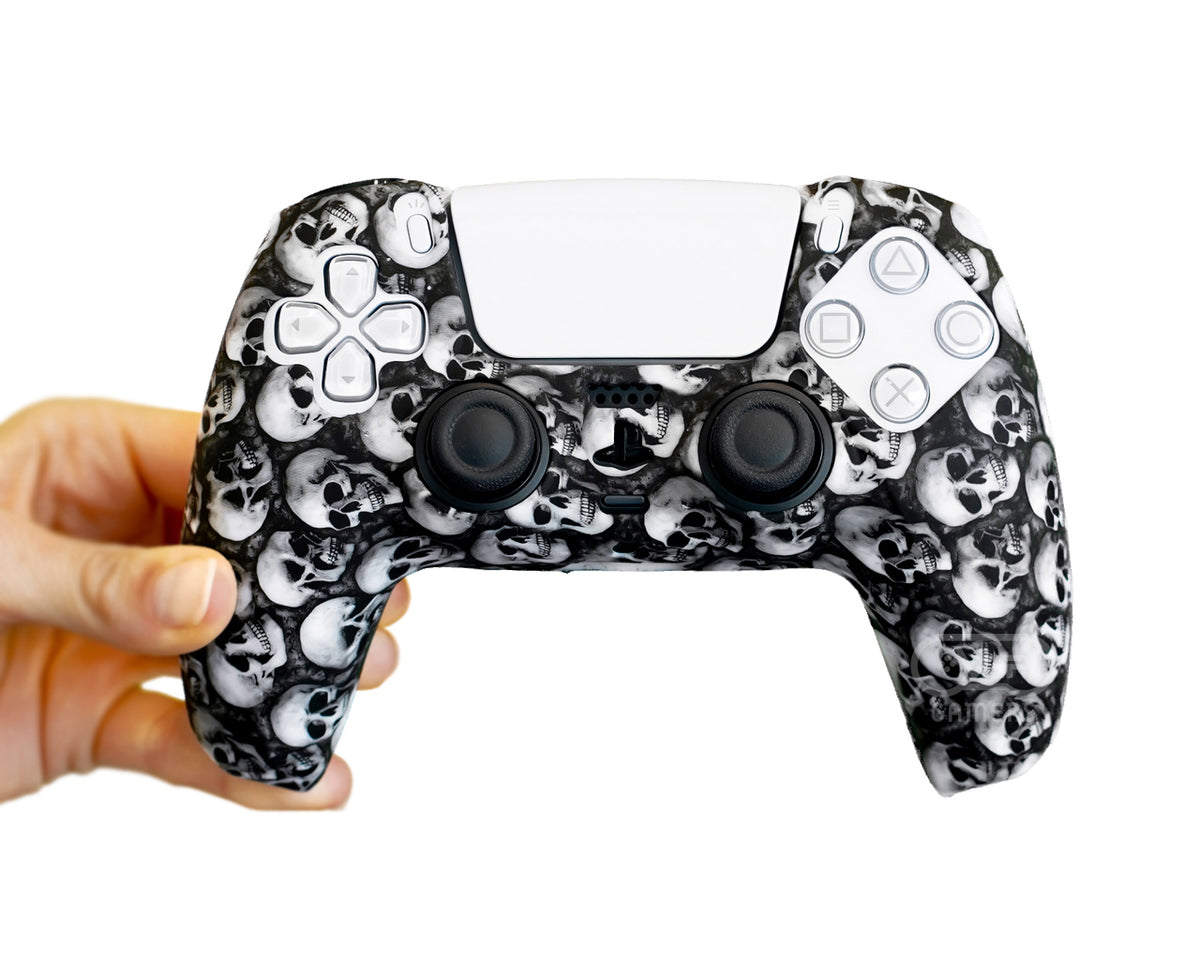 Bone Pit - ProFlex® PS5 DualSense skulls silicone controller cover ...