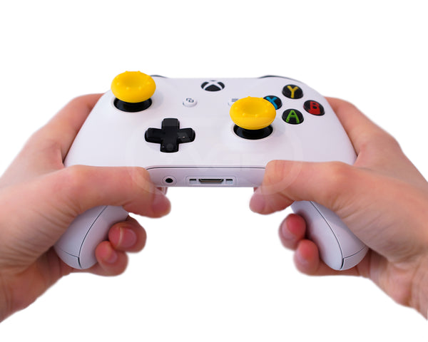 ProTouch® Concave Thumbsticks for PS5, PS4, Xbox Series X - Yellow ...